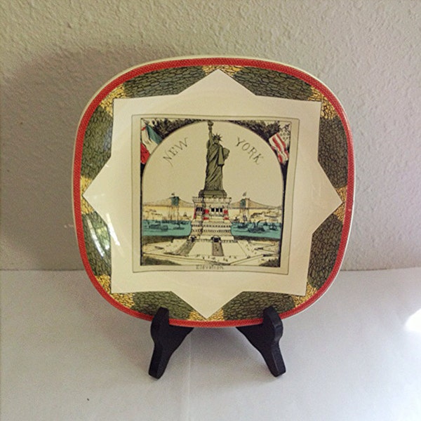 Statue Liberty Plate - Etsy