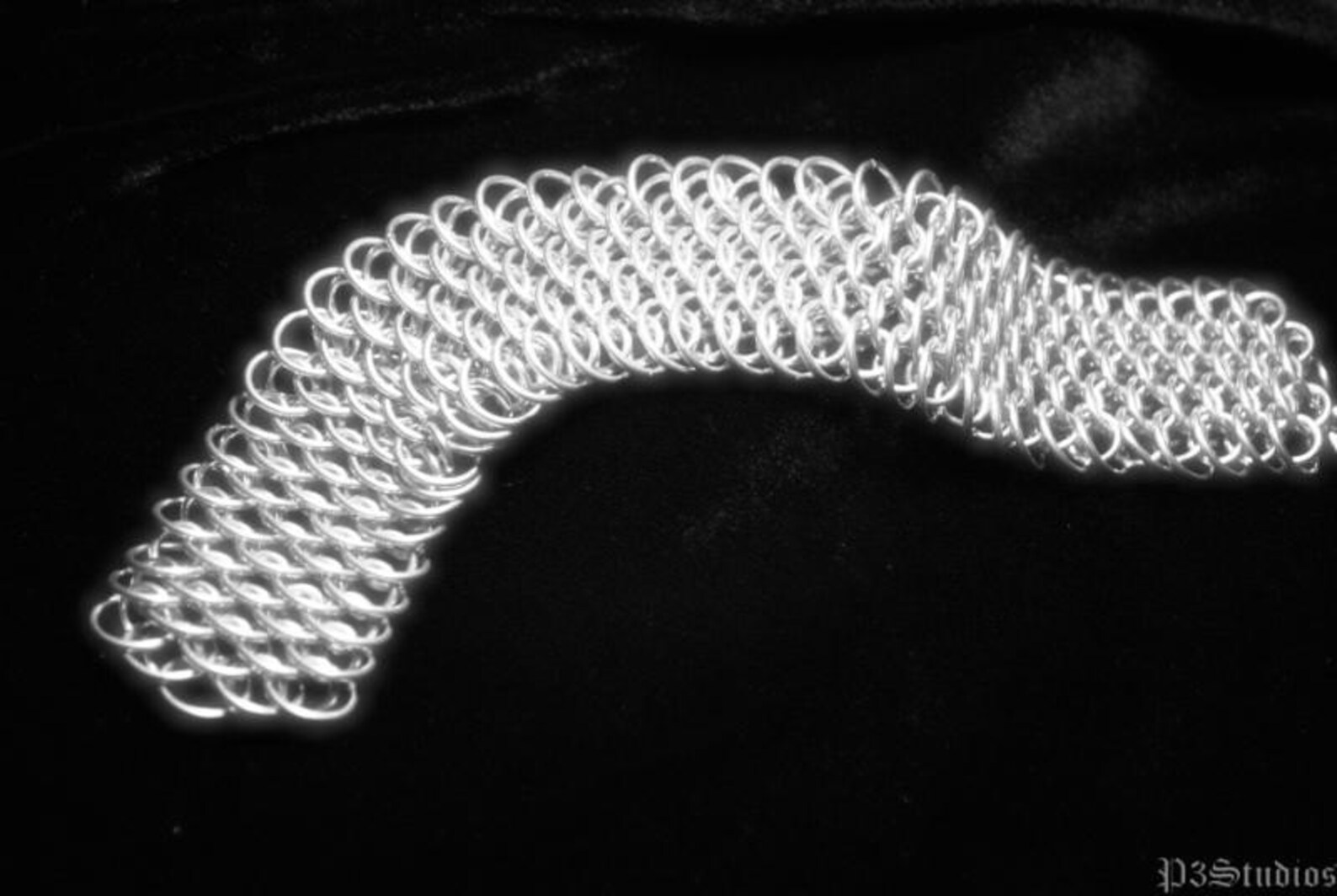 Dragonscale Chain Mail Cuff - Etsy