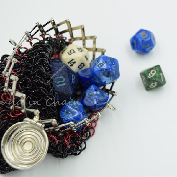 Chain Mail Dice Bag - Etsy