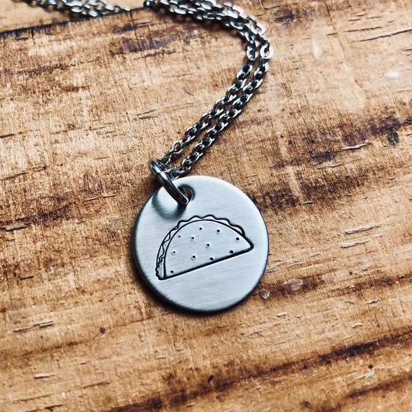 Taco Necklace - Etsy