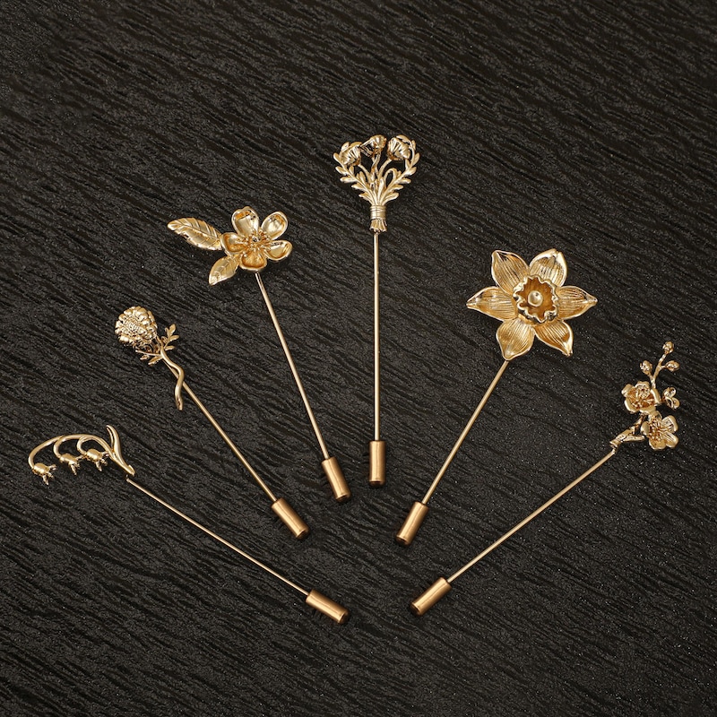 Handmade Lapel Pin Flowers - Etsy