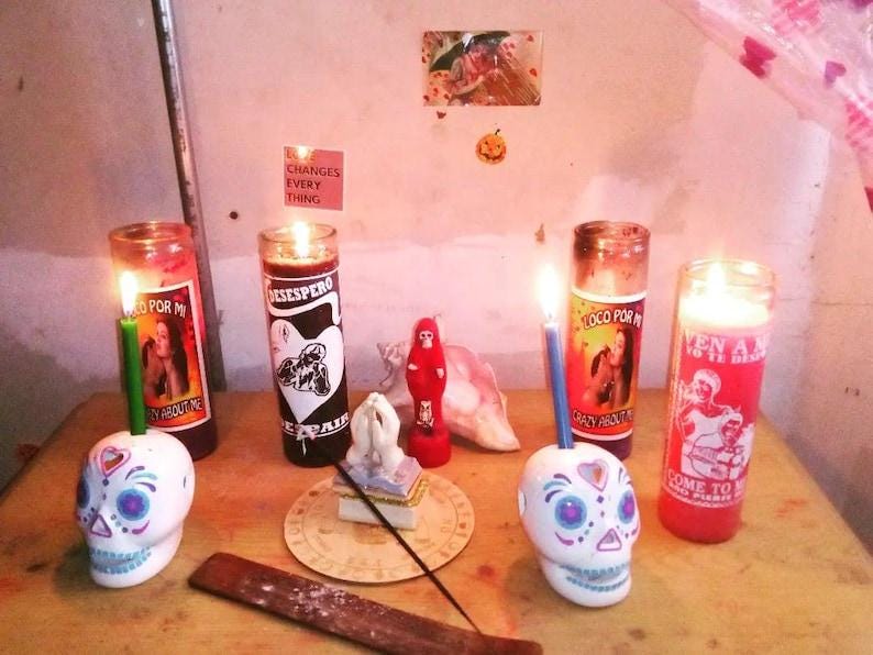 MATURE Pumpkin Pie Spices Scented Hoodoo Spell Candle to Manifest a ...