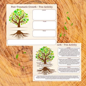 Post-traumatic Growth - Tree Activity.trauma Recovery Activity Template ...