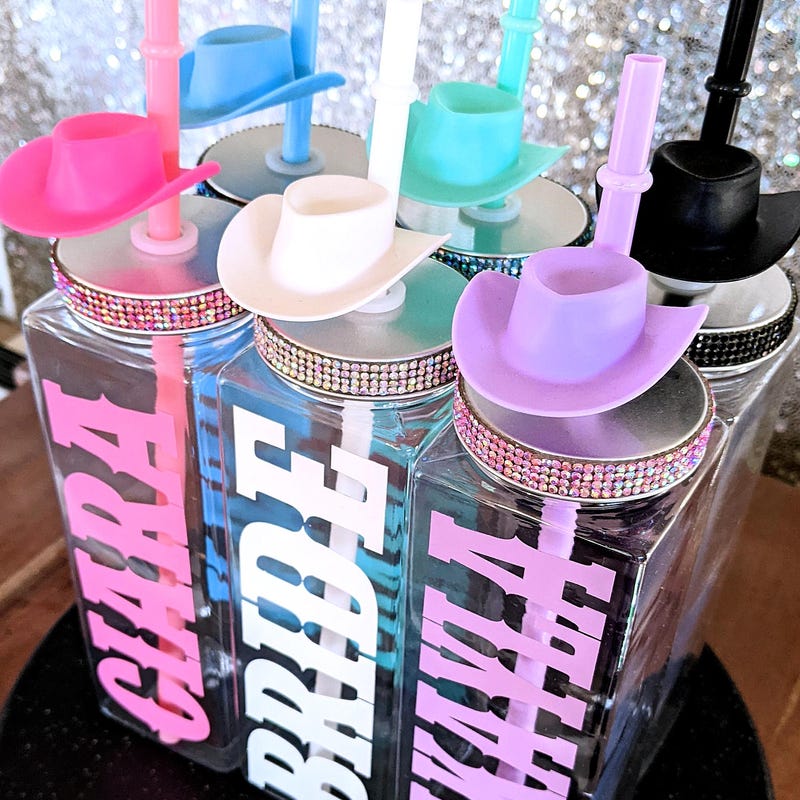 Bachelorette Rodeo Theme Cup - Etsy