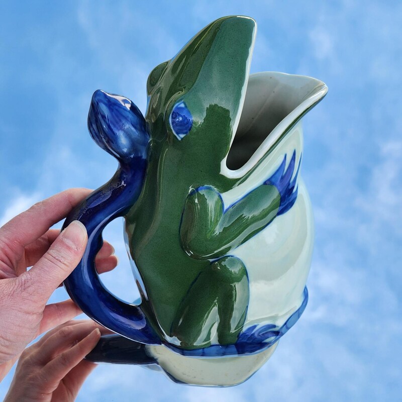 Frog Pitcher - Etsy