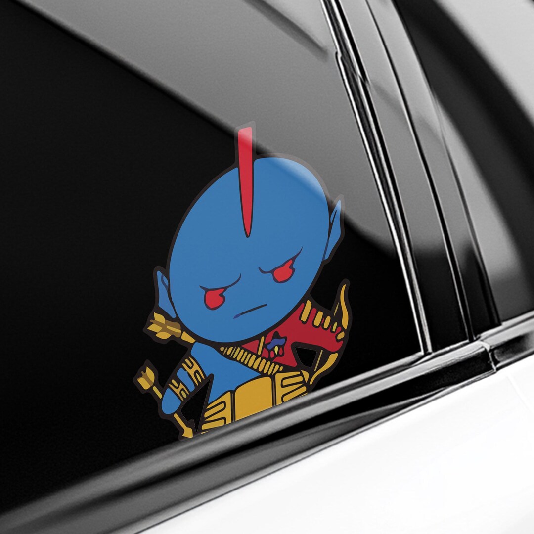 Groot Peeker Sticker - Peeking Car Window Decals - Bumper Waterproof ...