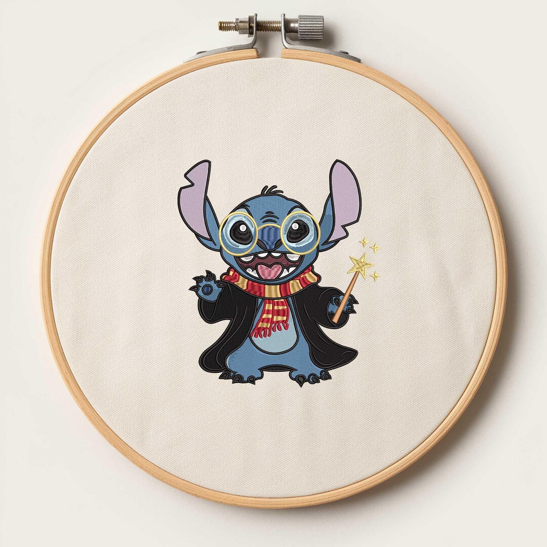 Stitch Embroidery, Wizard Stitch, Lilo and Stitch, Embroidered Shirt ...