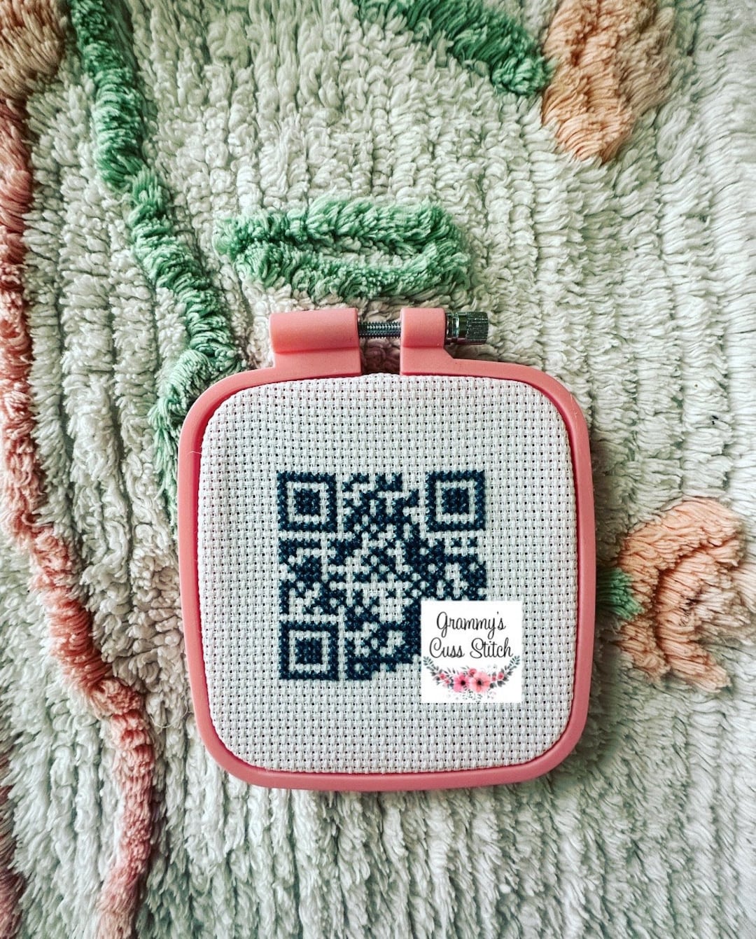 Office Decor QR Code Hidden Message Gift for Tech Savvy Wall Art, Funny ...