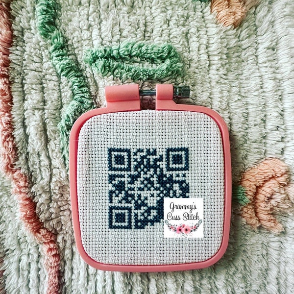 Hidden Qr Code Art - Etsy