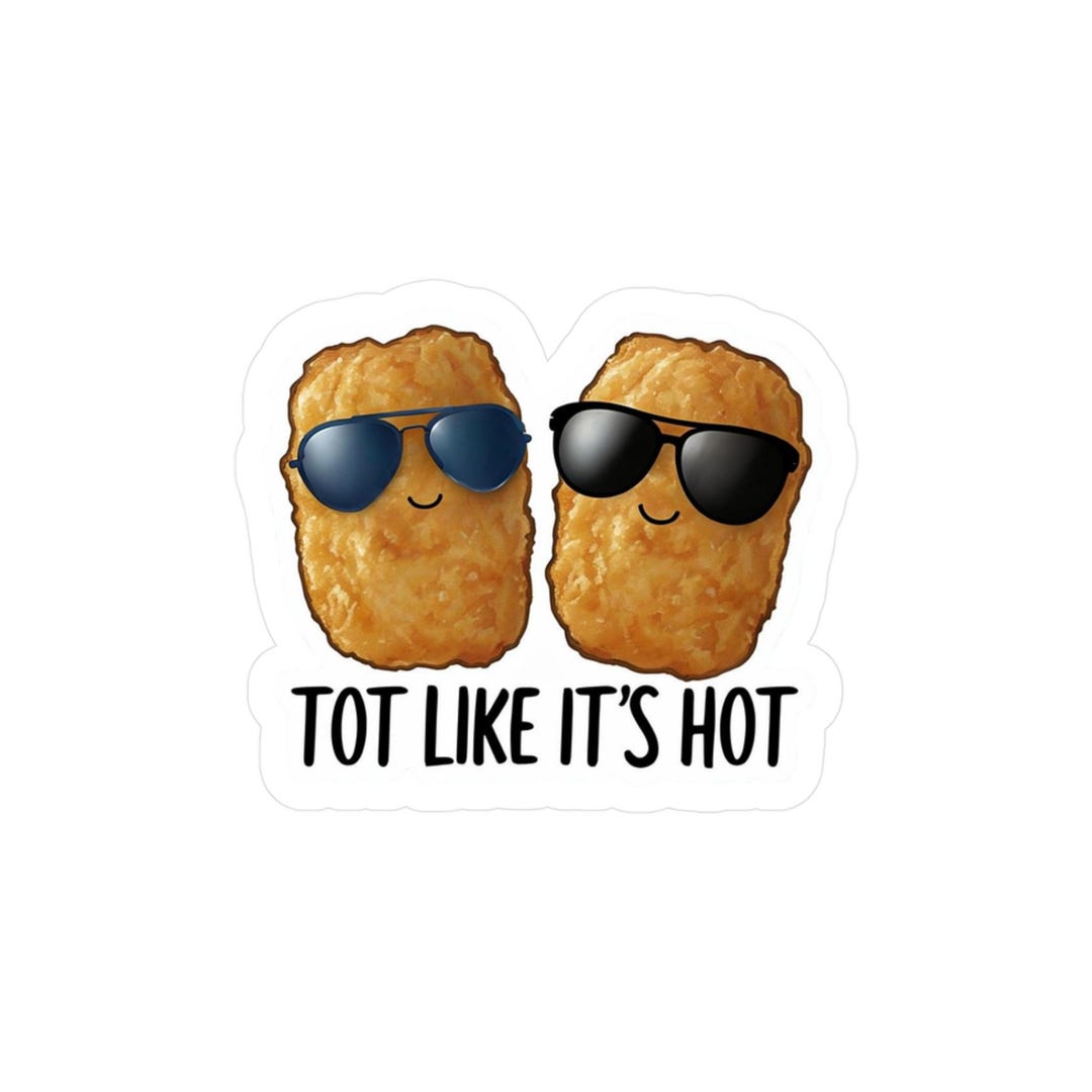 Cute Tater Tot Vinyl Decals - Fun Kitchen Stickers for Food Lovers ...