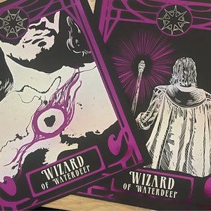 Gale Dekarios the Wizard of Waterdeep From Baldur’s Gate 3 Foil Print ...