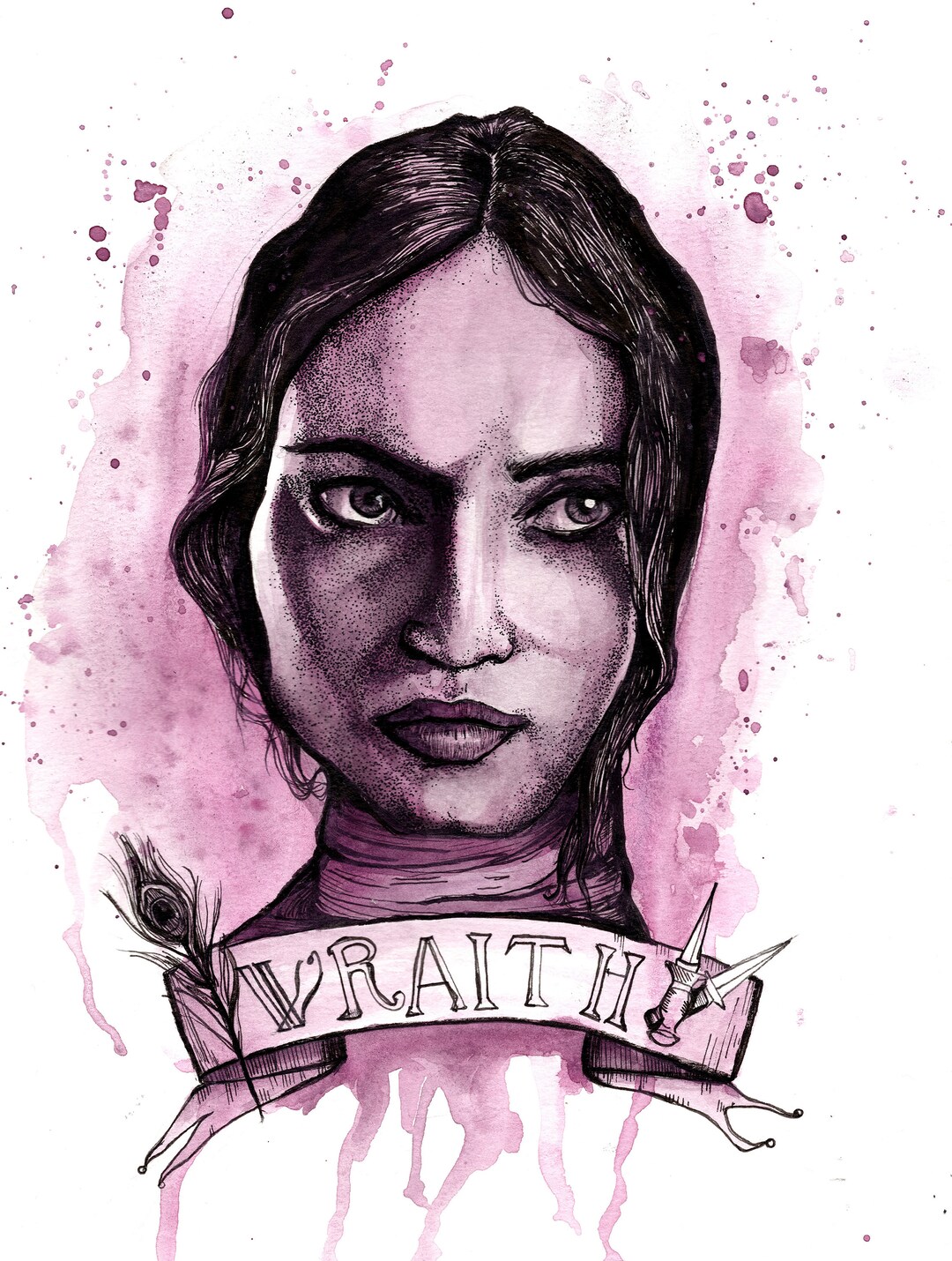 Inej Ghafa/ the Wraith/ From the Six of Crows and Crooked Kingdom ...