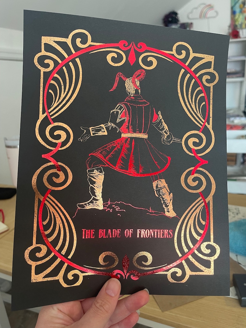 The Blade of Frontiers/avernus Wyll Ravengard From Baldurs Gate 3 Foil ...