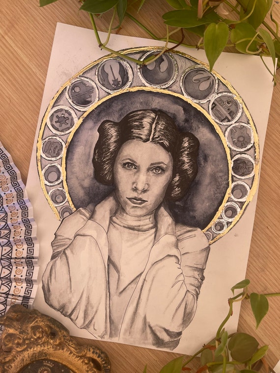 Princess Leia Outline