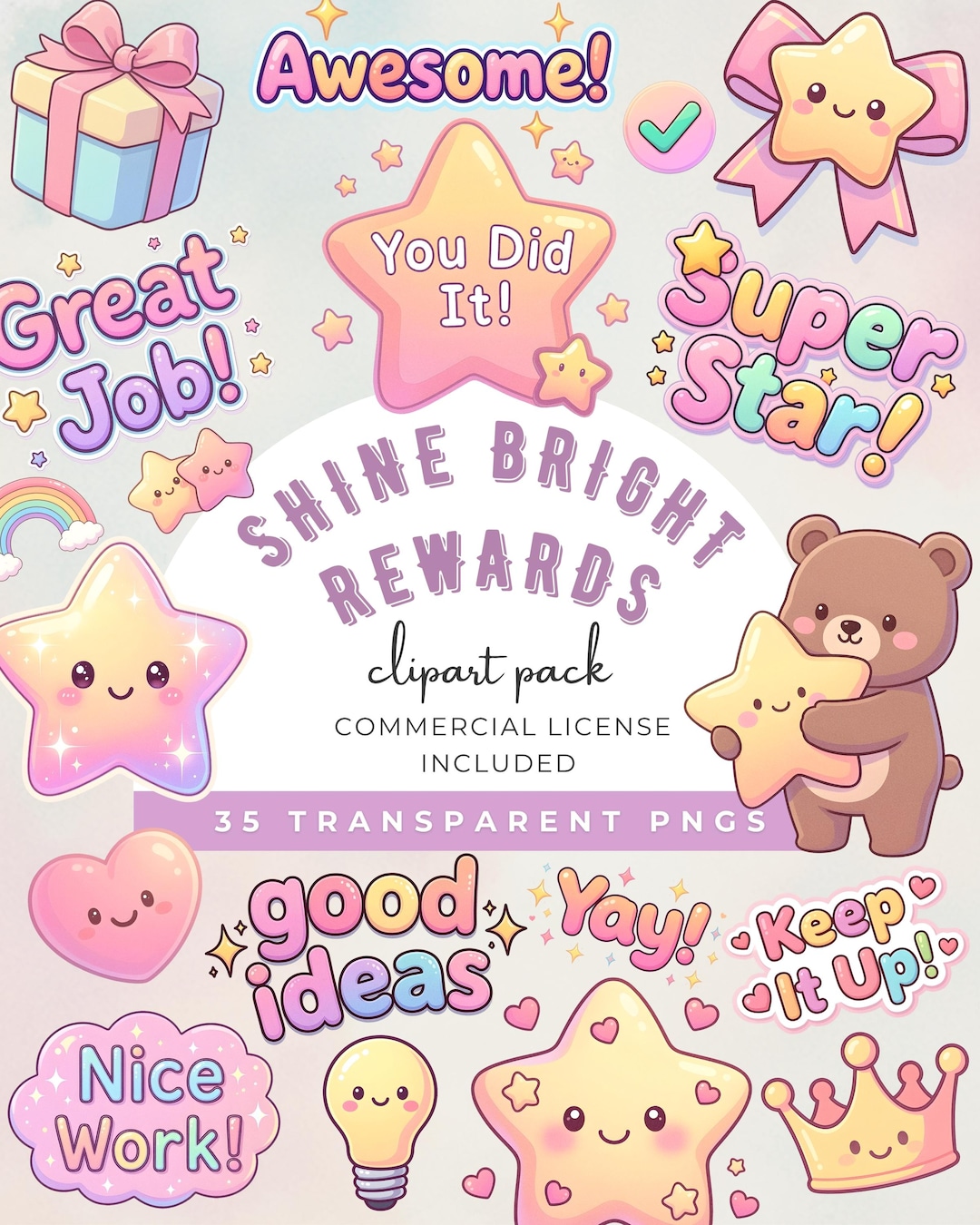 Classroom Reward System Clipart, Behavior Chart Essentials PNG Pack ...