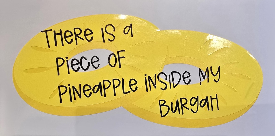 Stray Kids Bang Chan Pineapple Quote Decal - Etsy