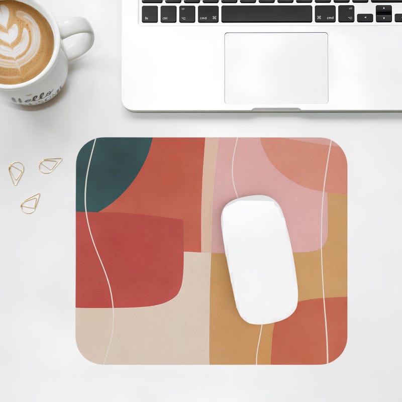 Large Colorful Mouse Pad - Etsy