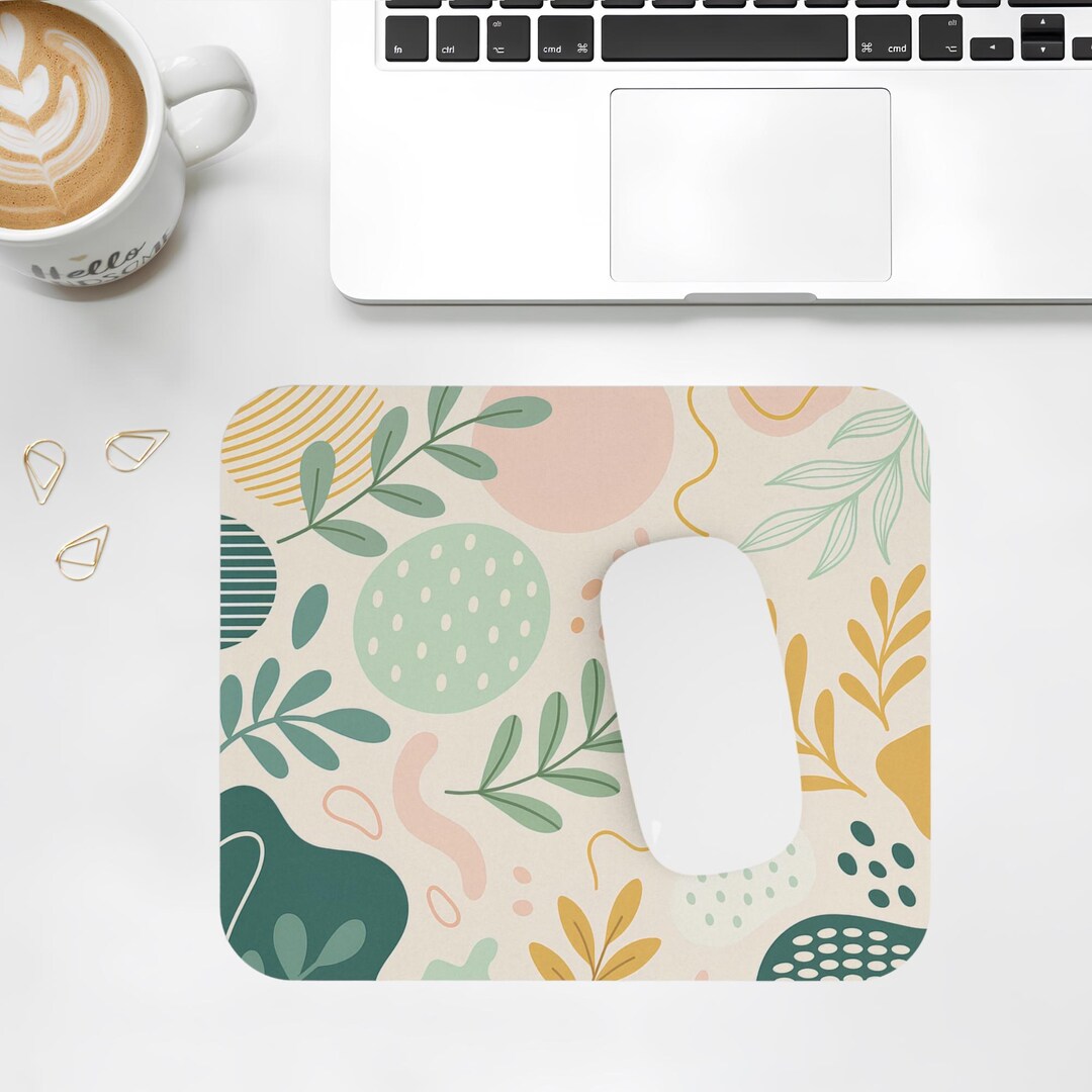 Abstract Mouse Pad | Home Office Desk Decor - Etsy
