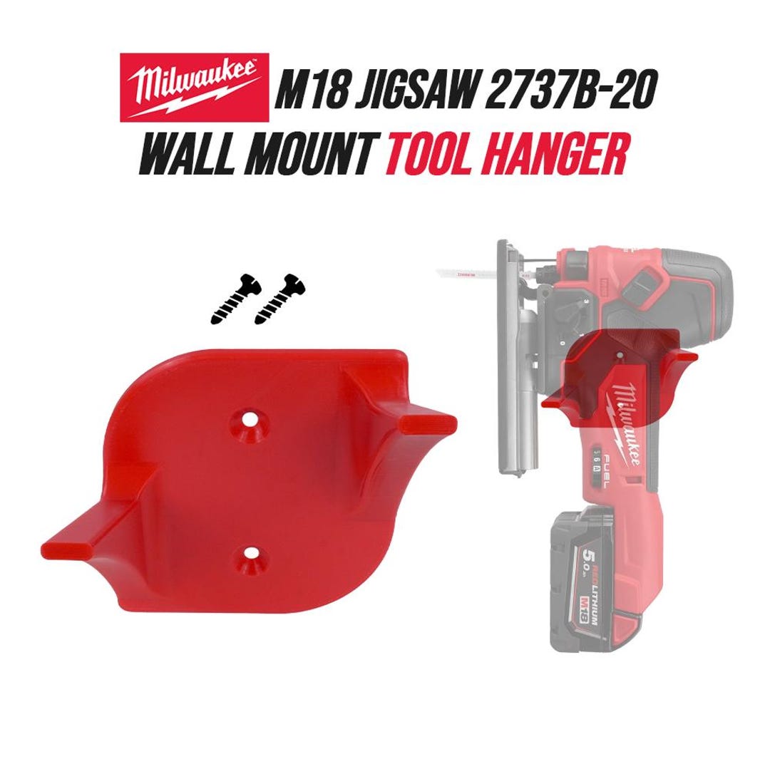Tool Hanger Hook for Milwaukee M18 Jig Saw – Secure Wall Mount - Etsy