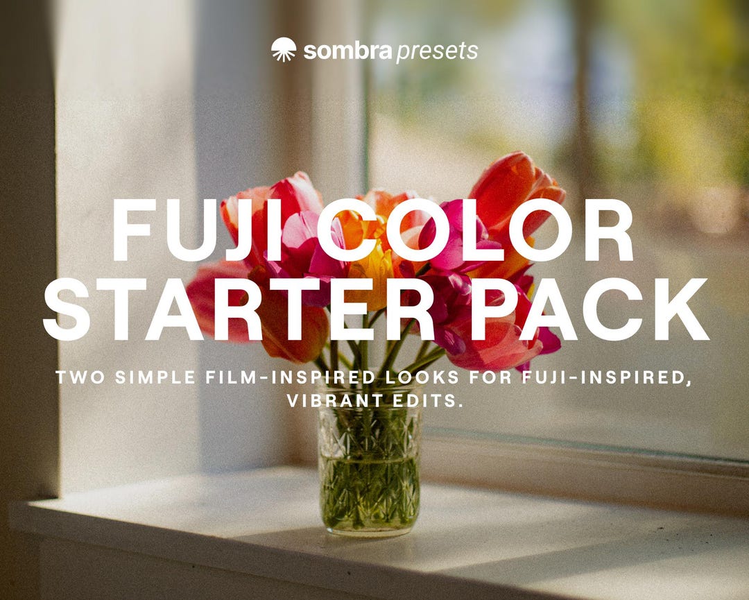 Fuji Film – 2 Lightroom Presets for Clean Natural Photography | Mobile ...