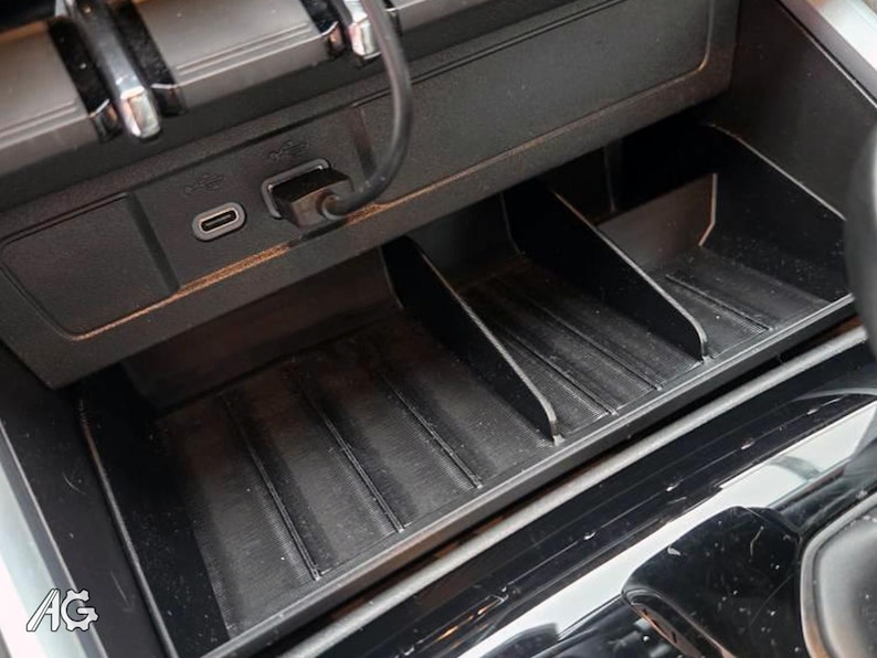 Chevy Colorado 3rd Gen Center Console Insert Organizer Tray, Chevrolet ...