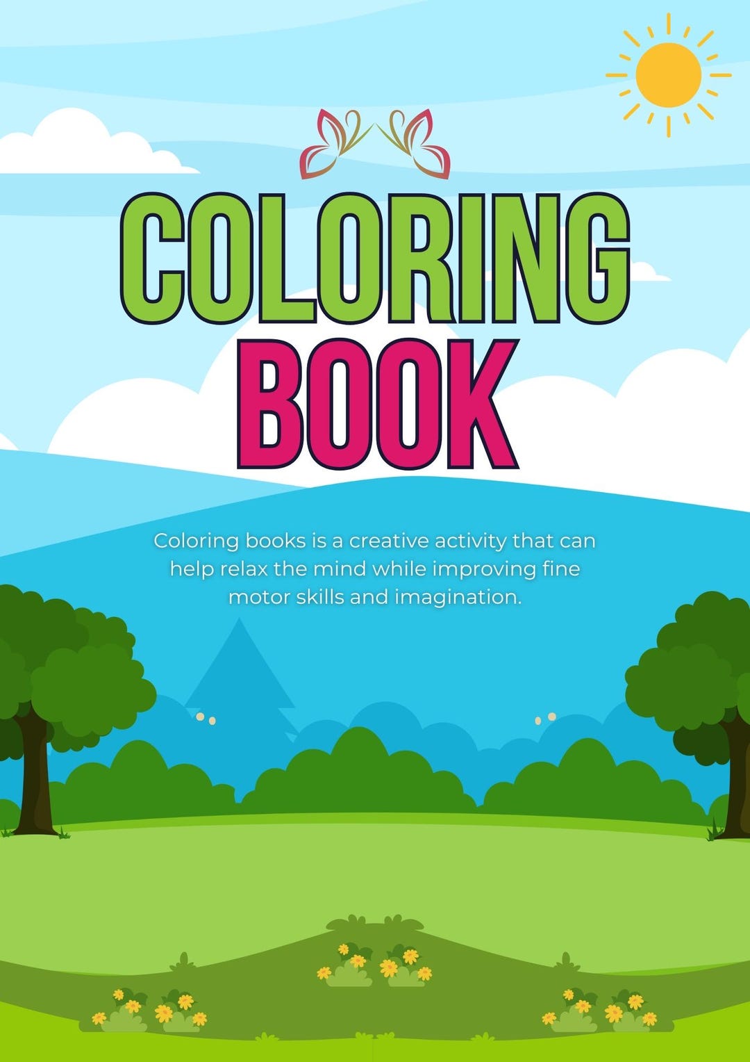 Coloring Book for Kids and Adults - Etsy