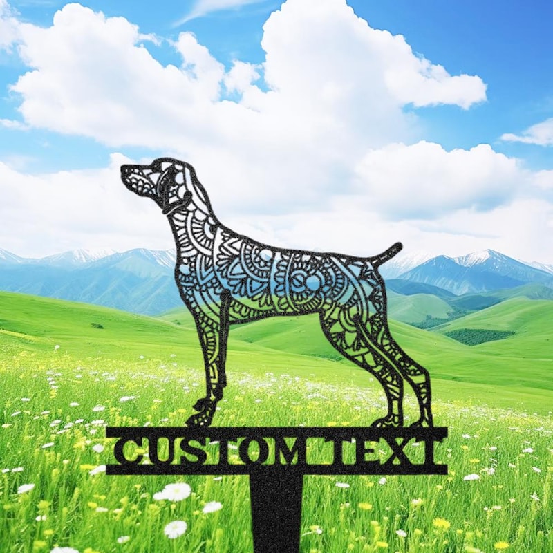 Weimaraner Dog Metal Art - Etsy