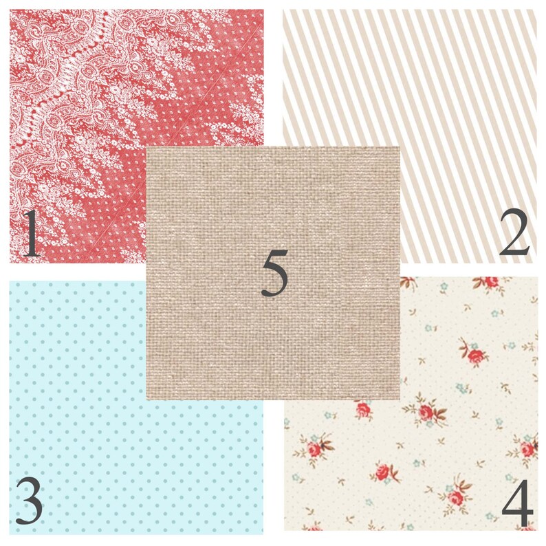 Digital Paper Pack, Ditsy Print Patterned Paper, Printable Paper Pack ...