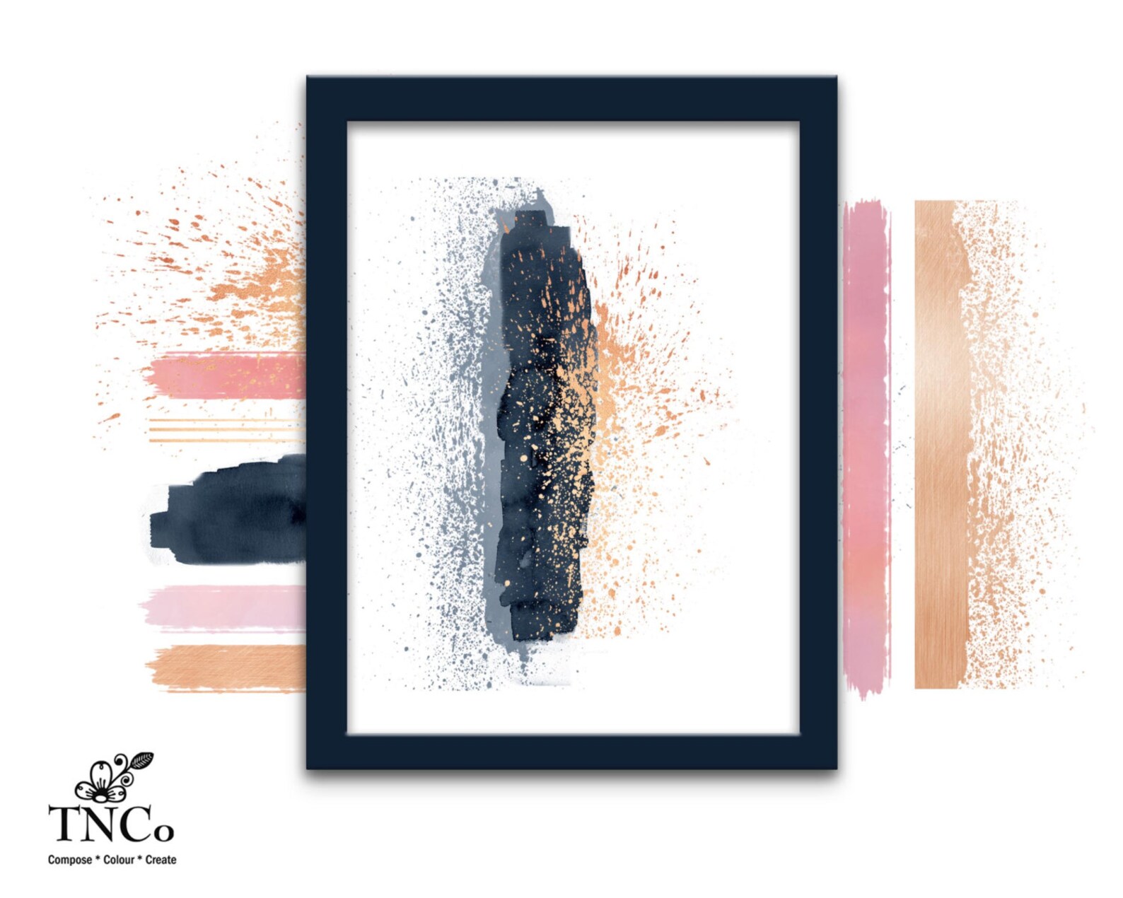 Paint Splatter Clipart - Watercolour Paint - Watercolour Paint Strokes ...