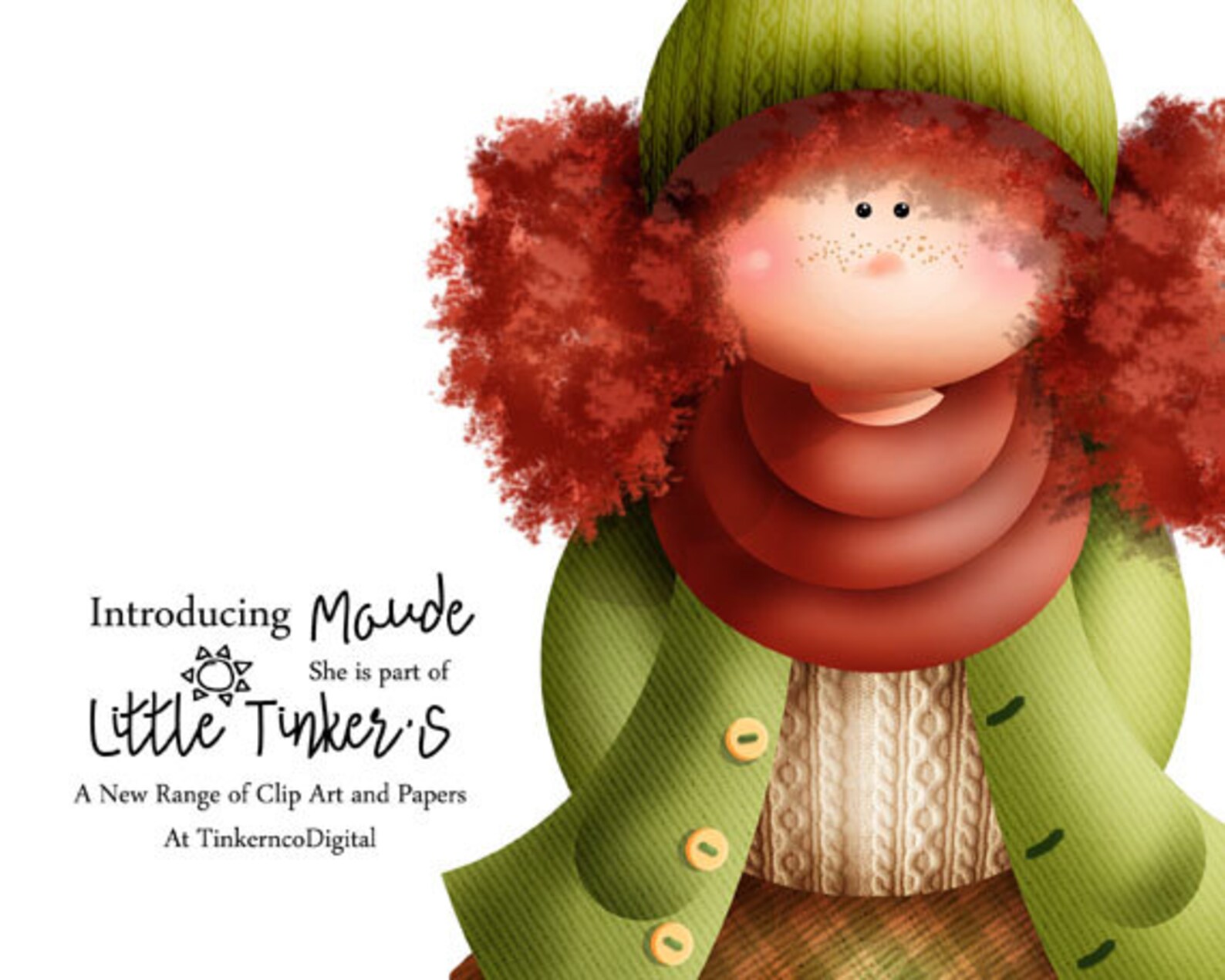 Digital Clipart Fall Clipart Pumpkin Clipart Girl | Etsy