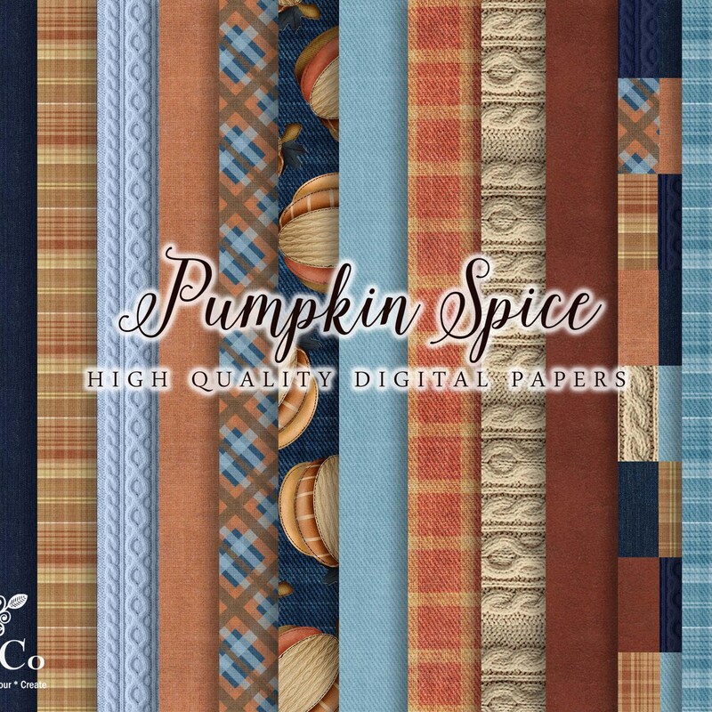Fall Scrapbook Paper - Etsy