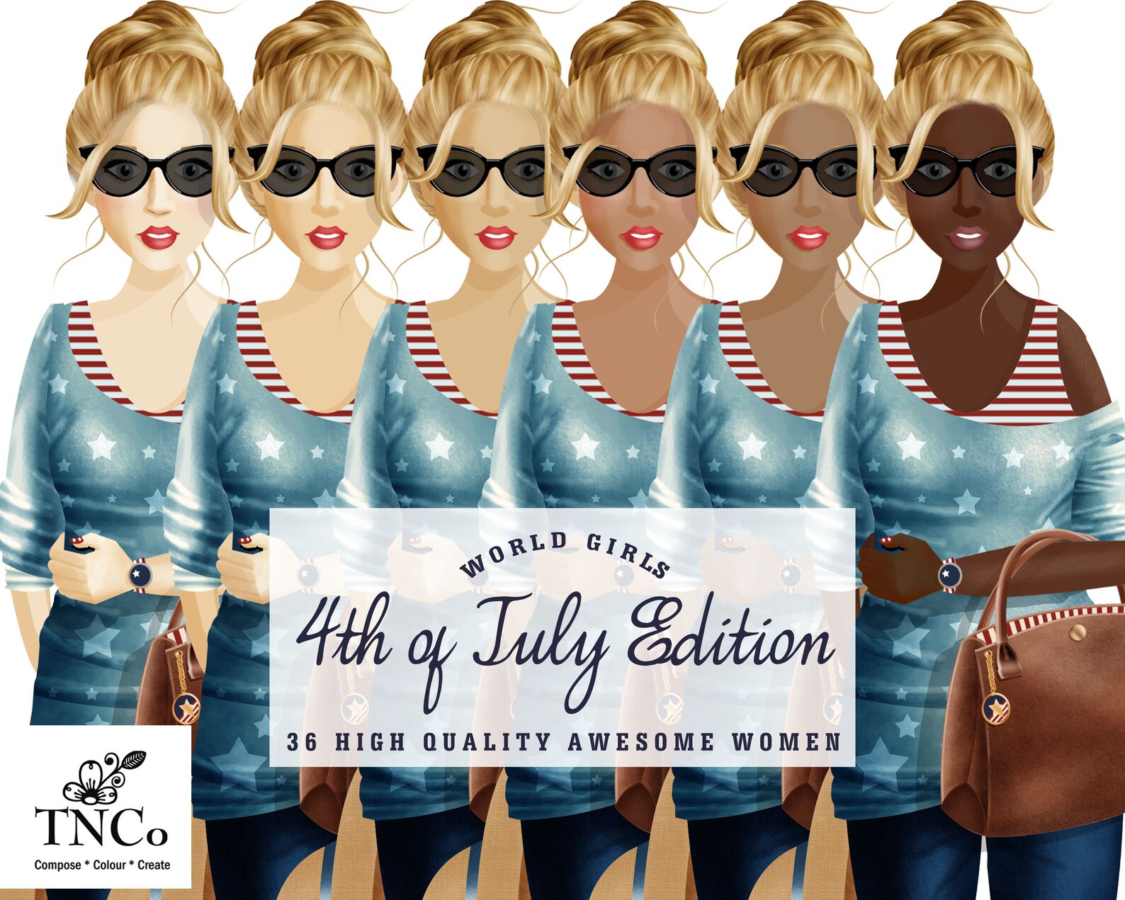 Planner Girls Fashion Girls Clipart Planner Sticker Art - Etsy UK