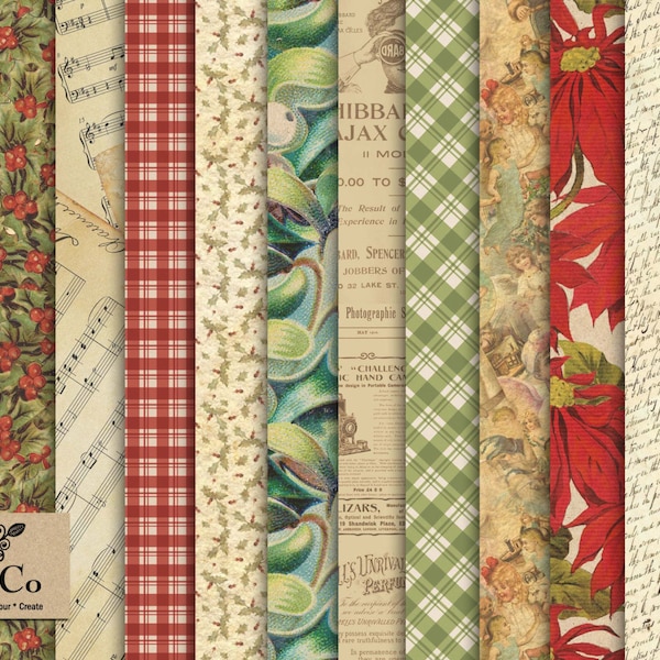 Christmas Paper - Etsy