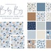 Boy Digital Paper - Bear Background Pattern - Printable Pattern - Plaid ...
