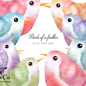 Watercolour Bird - Bird Clipart - Watercolour Bird Prints - Bird Lover ...
