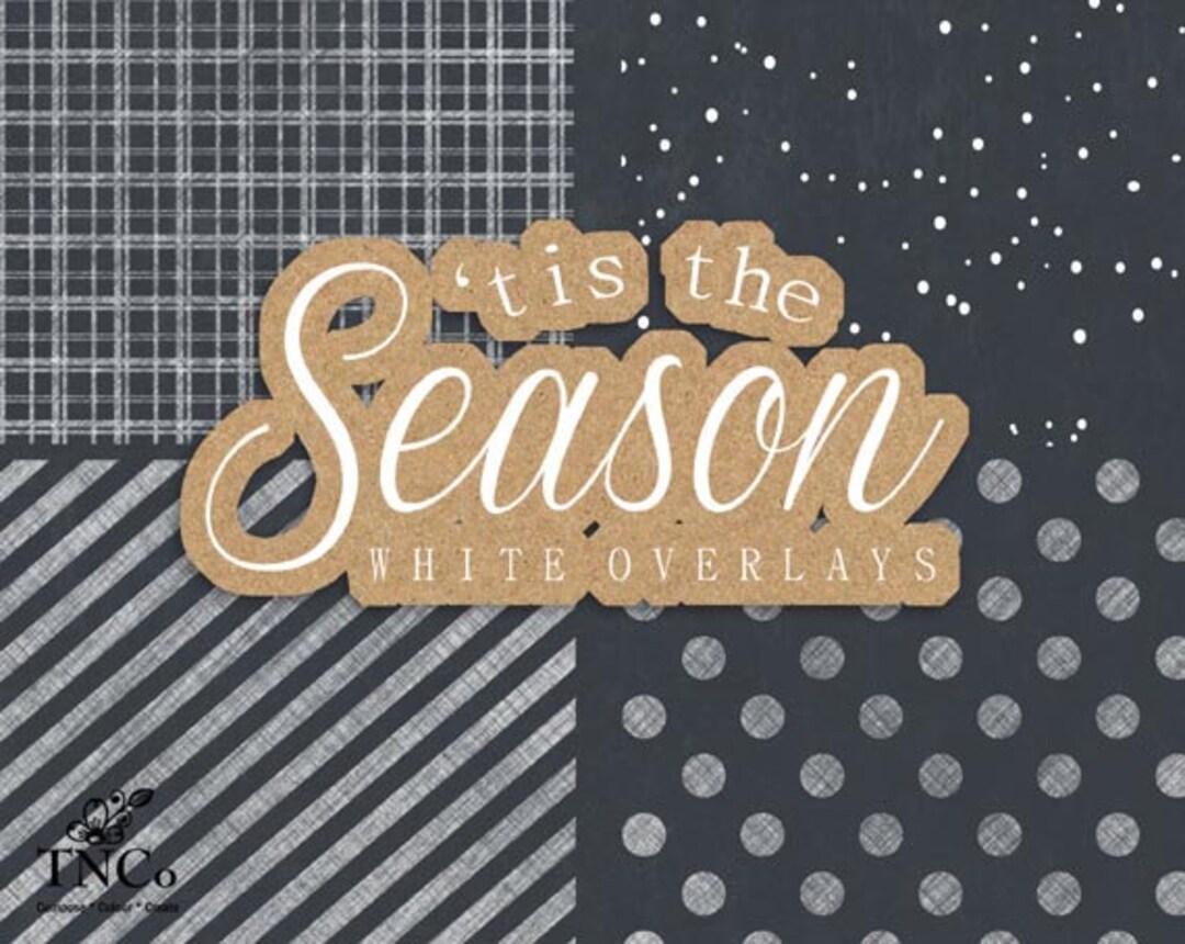 Digital Overlay, Kraft Card Download, 12 X 12 Scrapbook Pages, White ...