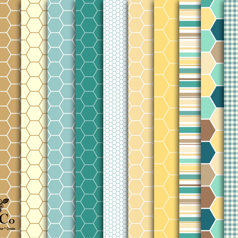 Honeycomb Paper - Etsy