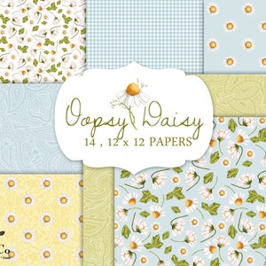 Watercolor Flower Digital Paper - Watercolor Digital Paper - Flower ...