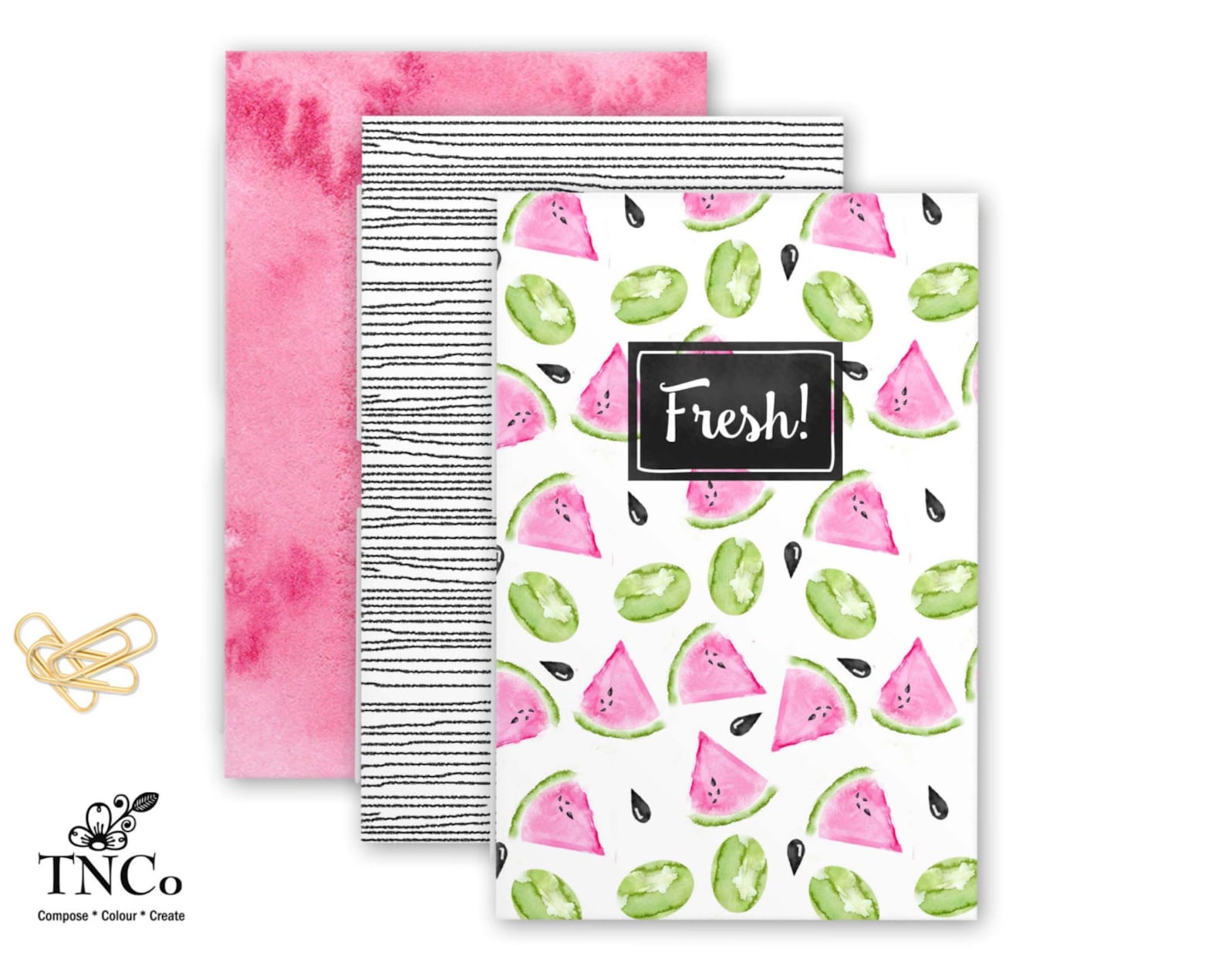 Watermelon Paper, Watercolour Watermelon, Watermelon Illustration, Pink ...
