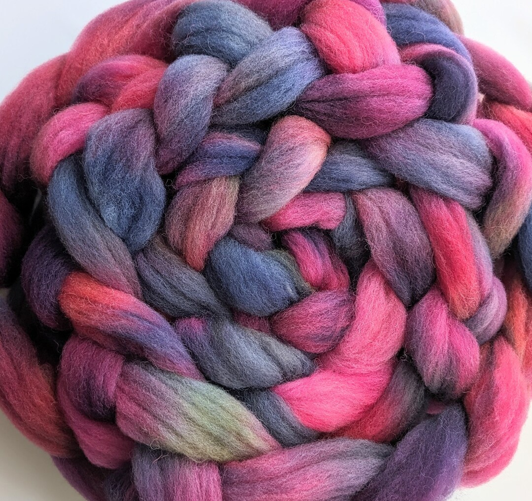 Wool Roving Babydoll Southdown / Alpaca for Spinning 4 Oz Combed Top ...
