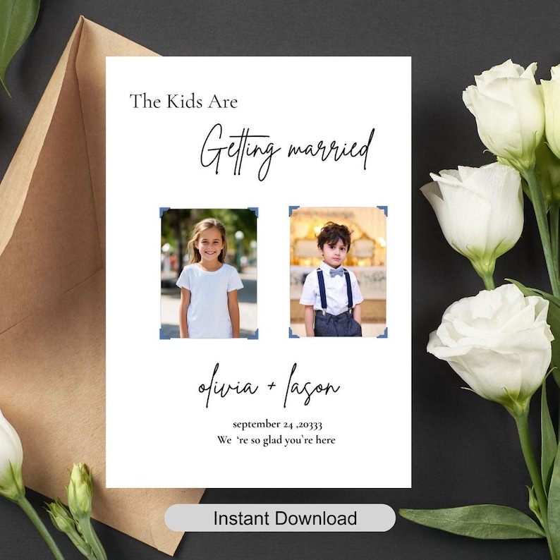 These Kids Are Getting Married Sign, the Night Before Welcome Sign ...