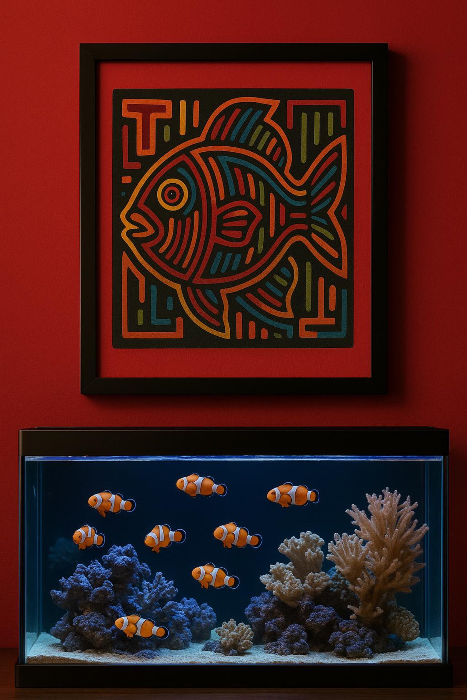 Mola Fish | Panama Folk Art Inspired | Gifts | Digital Download | Home ...