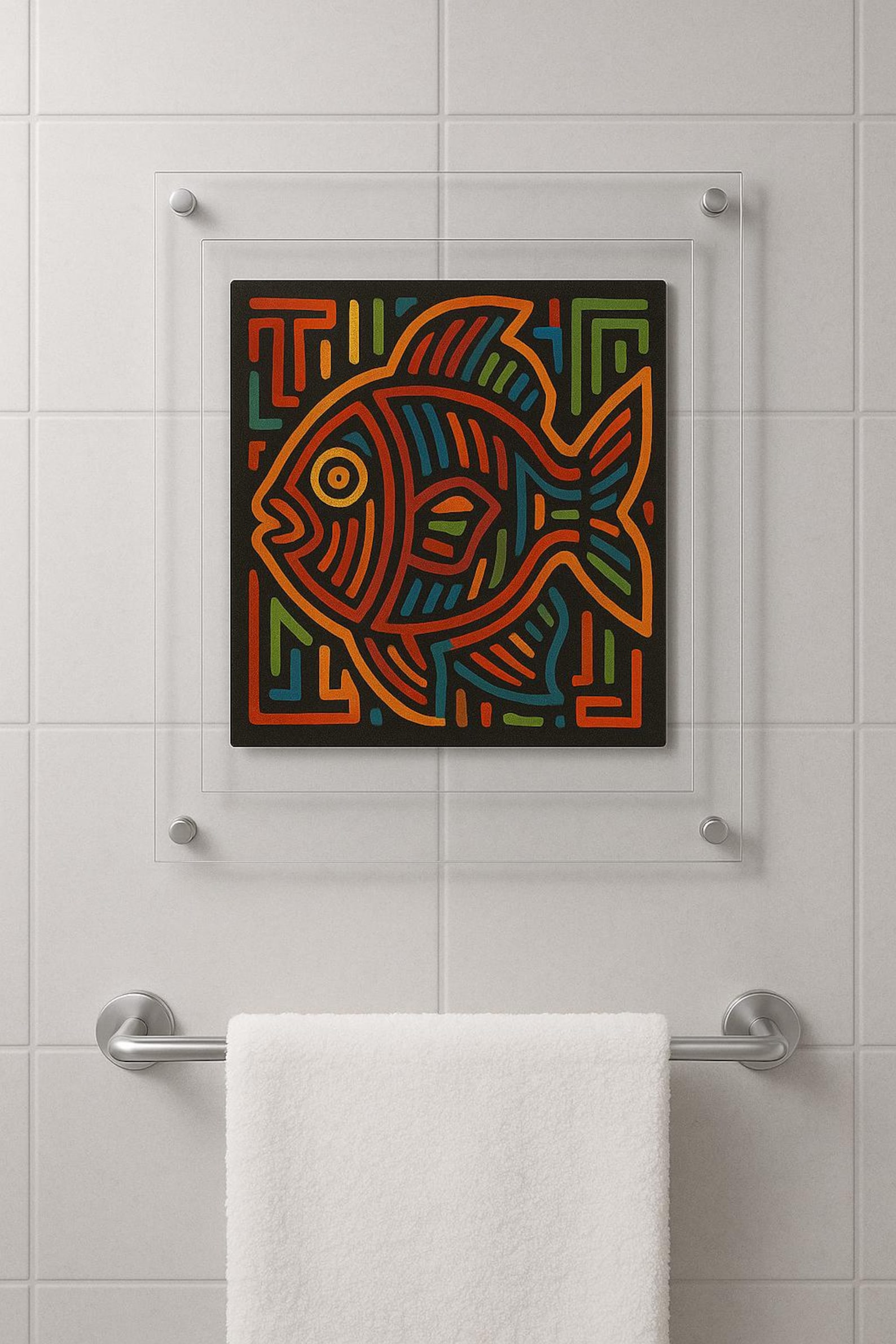 Mola Fish | Panama Folk Art Inspired | Gifts | Digital Download | Home ...