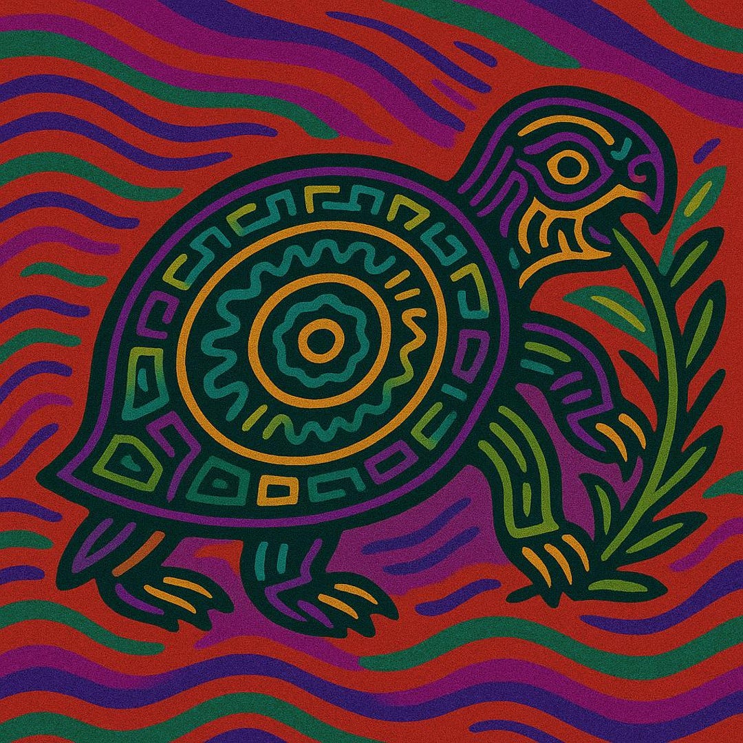 Mola Turtle | Panama Folk Art Inspired | Gifts | Digital Download ...