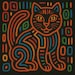 Mola Cat Art Print: Panama Folk Art, Jungle Decor (digital Download) - Etsy