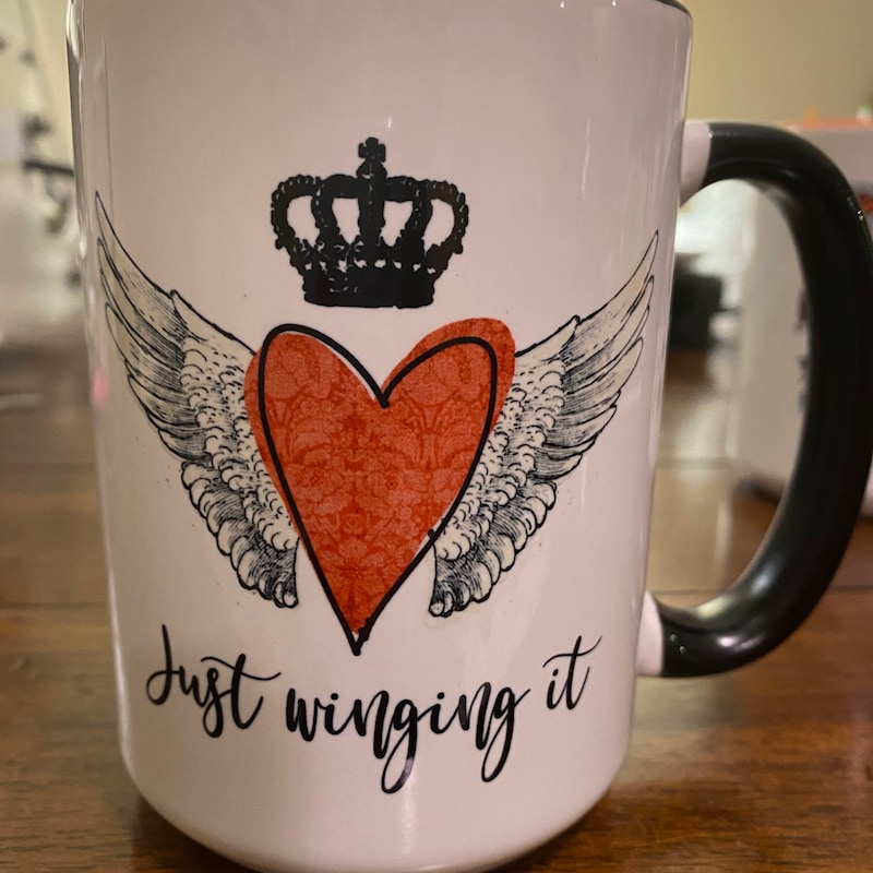 Just Wing It Mug - Etsy