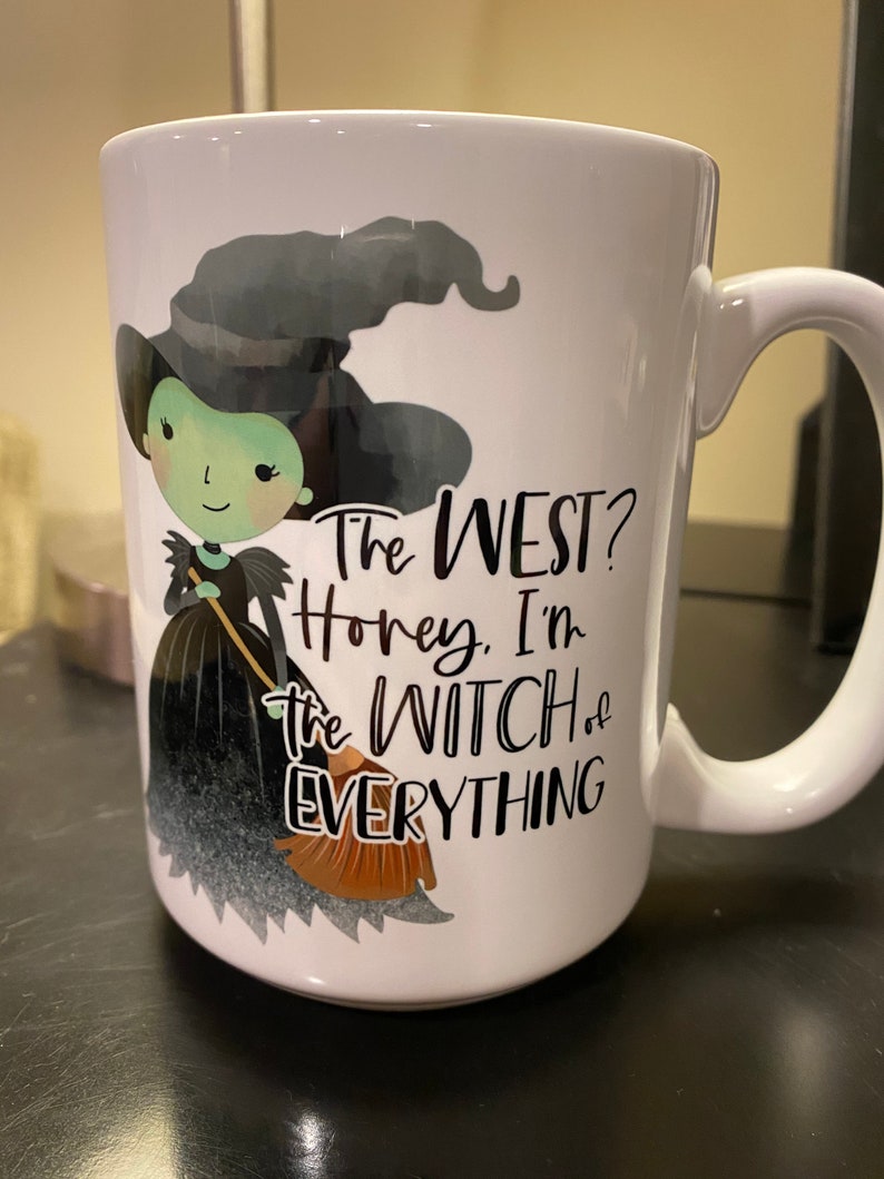 Gift for Halloween / Wicked Witch 15 Oz Handmade Coffee Mug / - Etsy