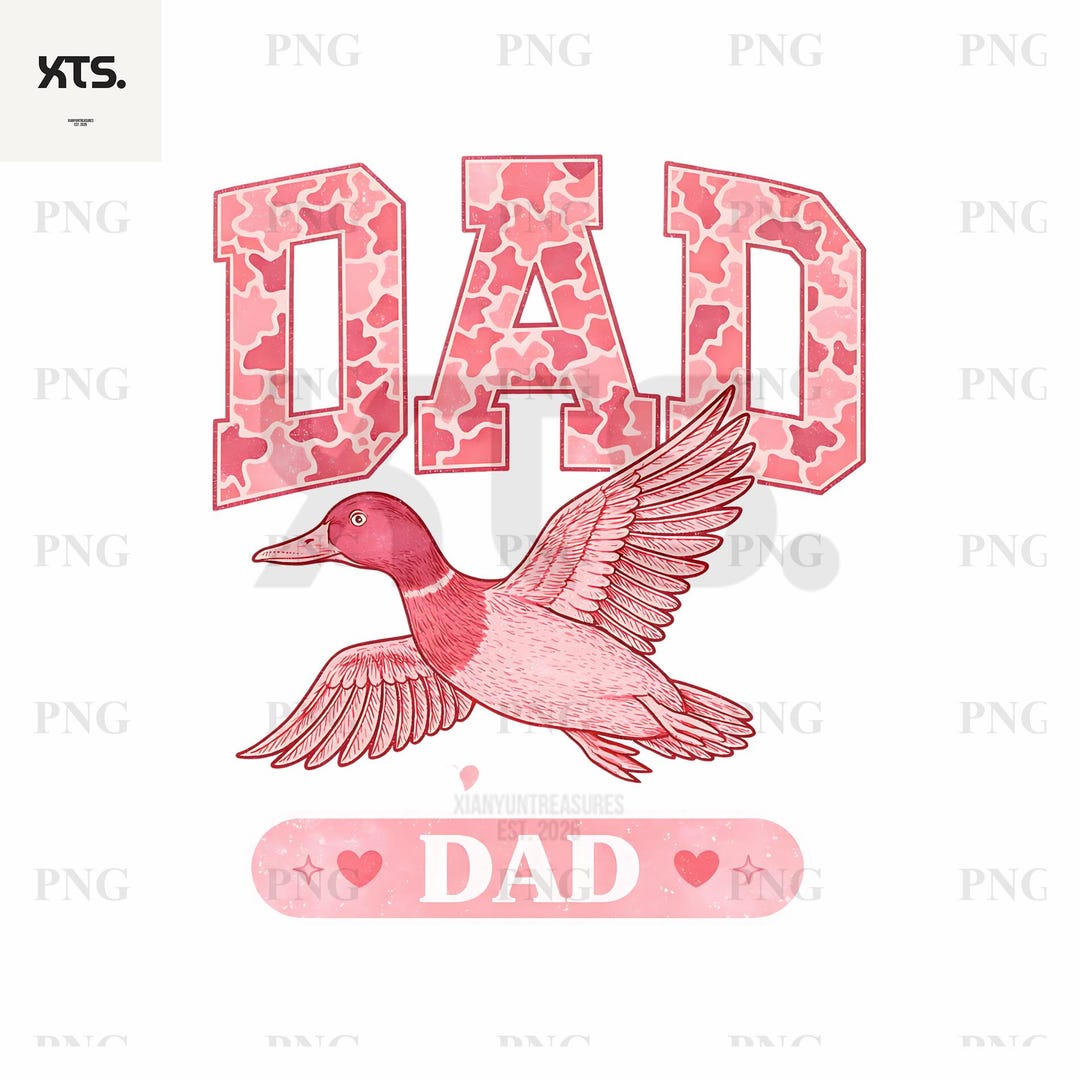 Dad Pink Valentine PNG, Cute Father Love Design, Funny Dad Valentine ...