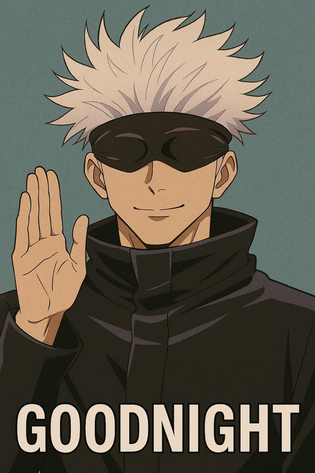 Retro/vintage Gojo and Sukuna Telling You Goodnight - Etsy