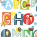 Bright ABC Wall Art Print - Etsy